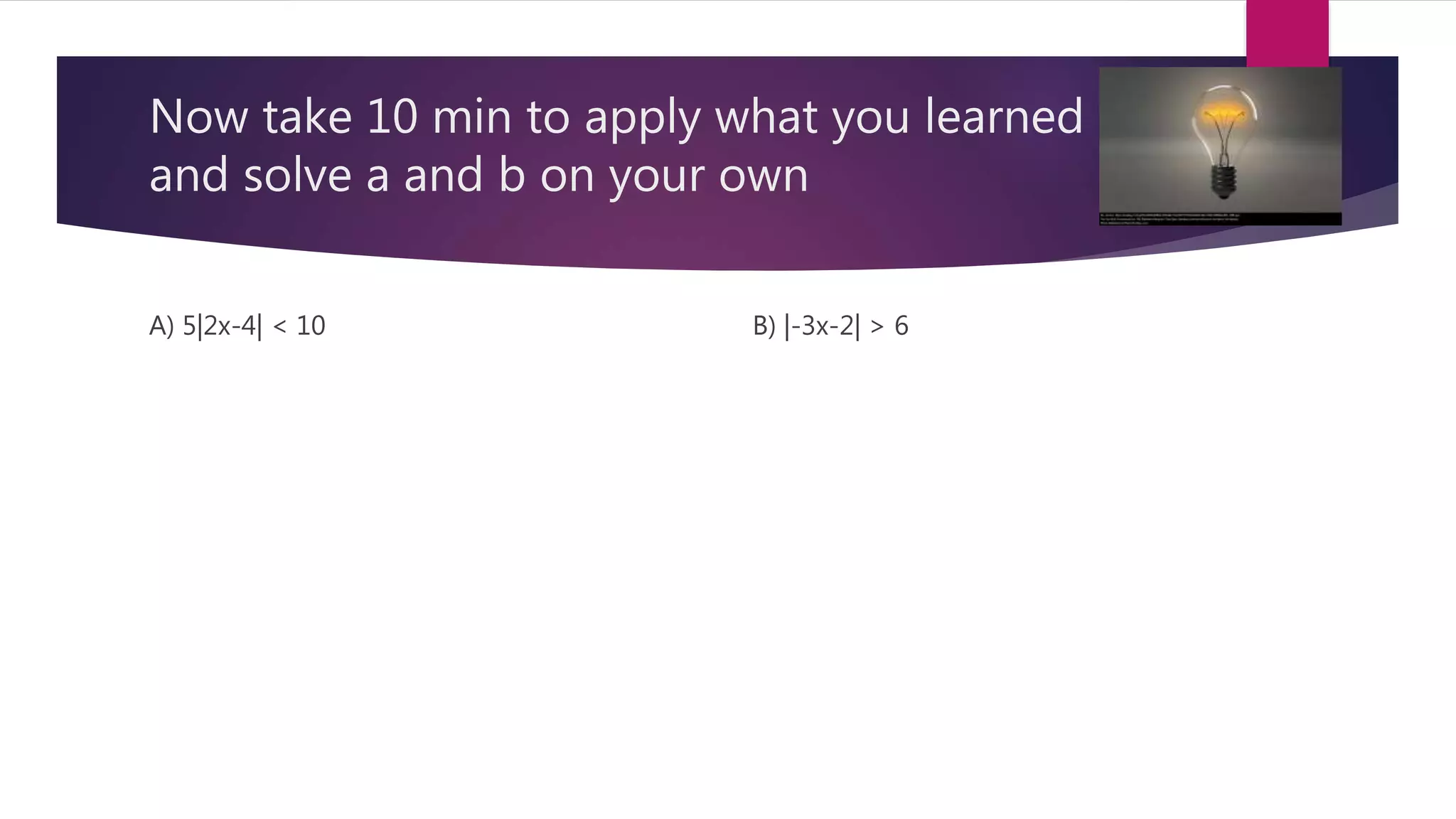 Solving and graphing inequalities lecture 1 | PPTX