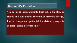 Solving a problem of fluide dynamics | PPTX