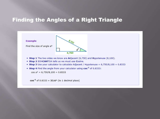 Solving a right_triangle_given_two_sides | PPTX | Physics | Science