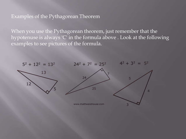 Solving a right_triangle_given_two_sides | PPTX | Physics | Science