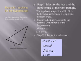 Solving a right_triangle_given_two_sides | PPTX
