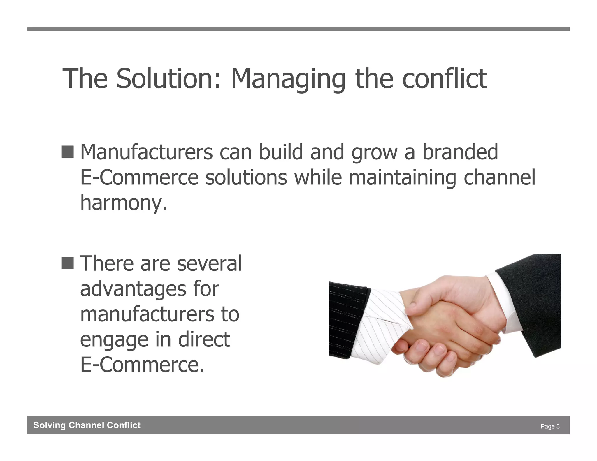 9 Reasons why manufacturers should sell online and how to avoid channel ...