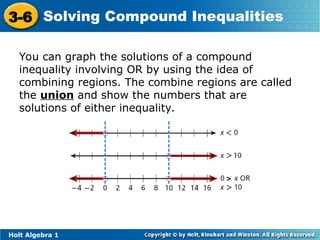 Solving Compound Inequalities .ppt