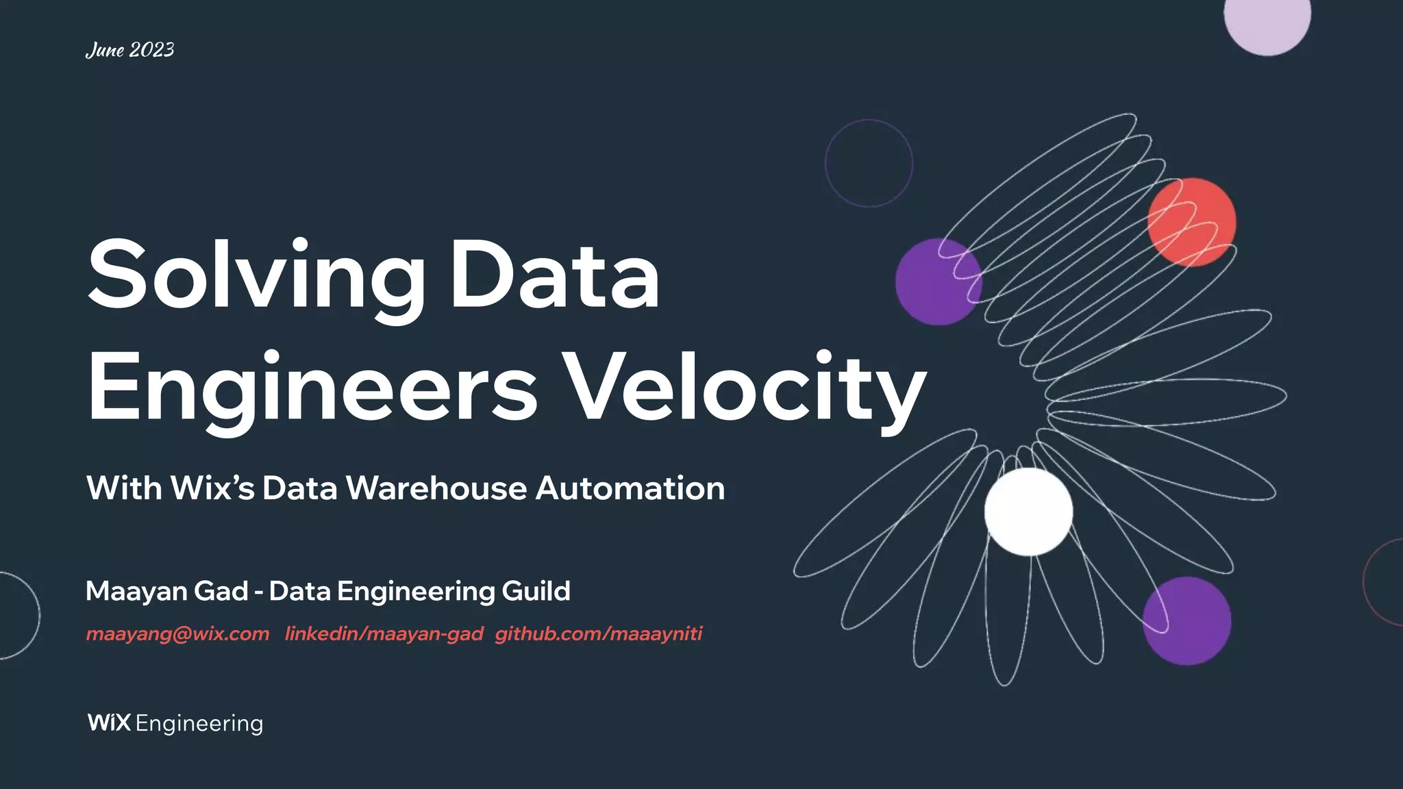 Solving Data Engineers Velocity - Wix's Data Warehouse Automation | PDF