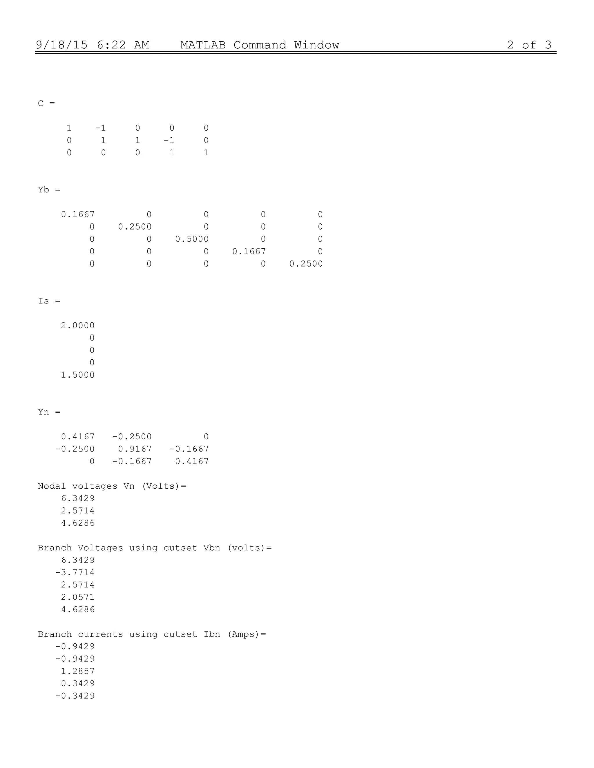 Solving electric circuits using graph theory | PDF