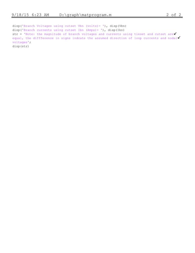 Solving Electric Circuits Using Graph Theory Pdf Computer Networking Computing