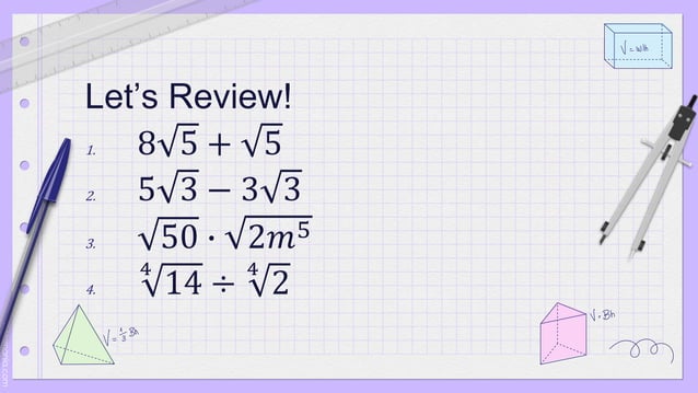 Solving Equation Involving Radical Equation.pptx