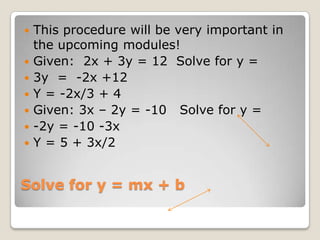 Solving equations | PPTX