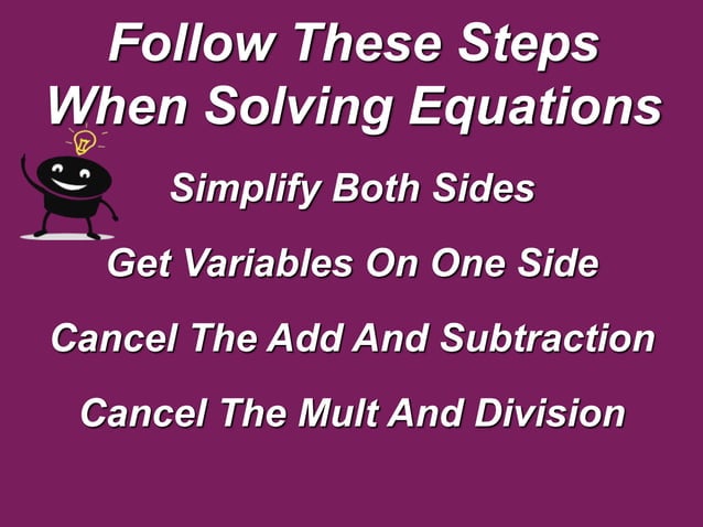 Solving Equations.ppt