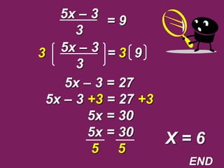 Solving Equations.ppt