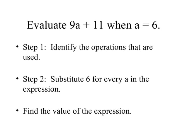 Solving Equations And Inequalities For 6th | PPT