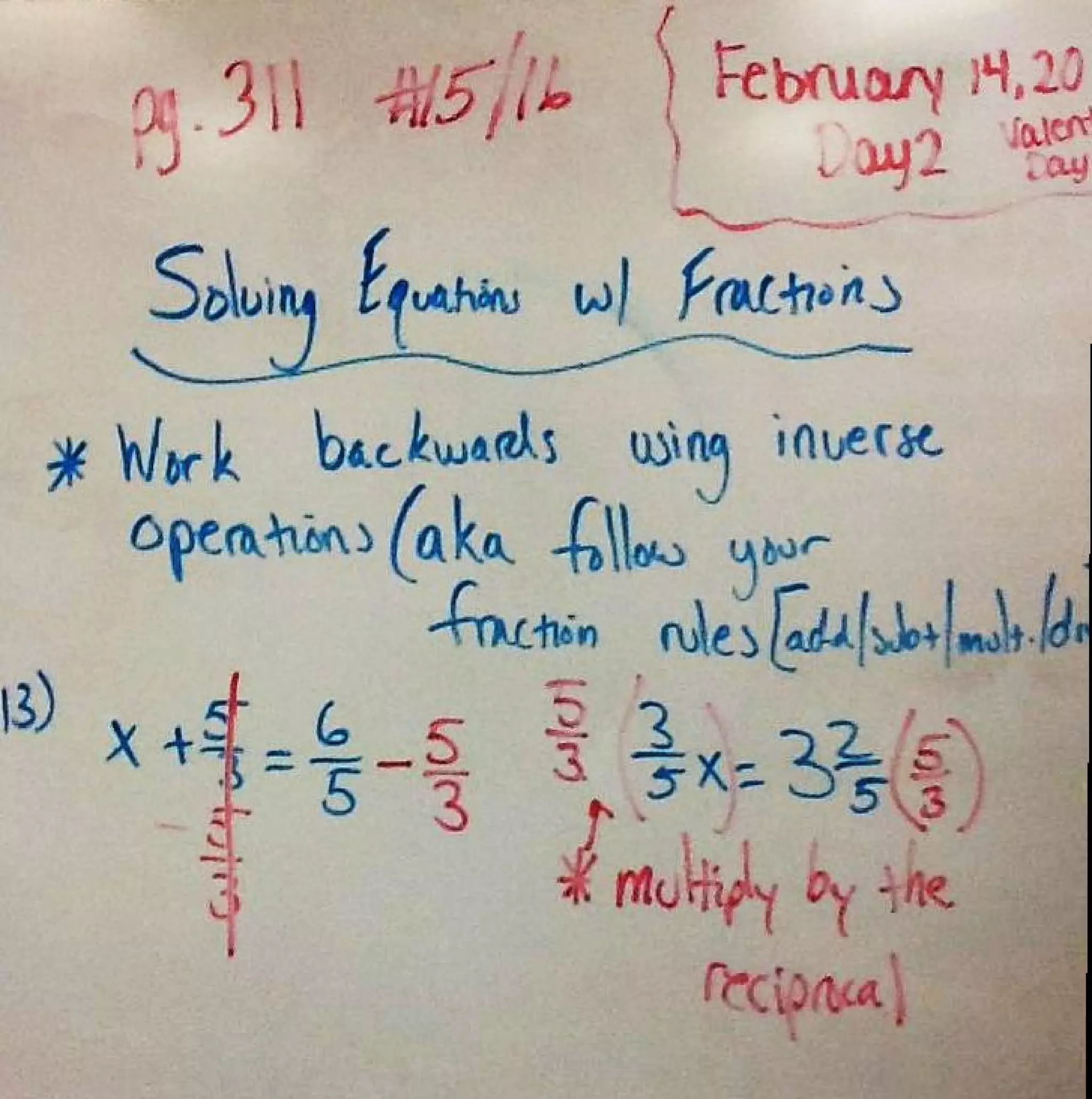 Solving Equations W Fractions Rules Pdf