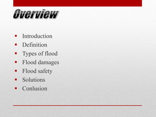 Solving flood problems | PDF