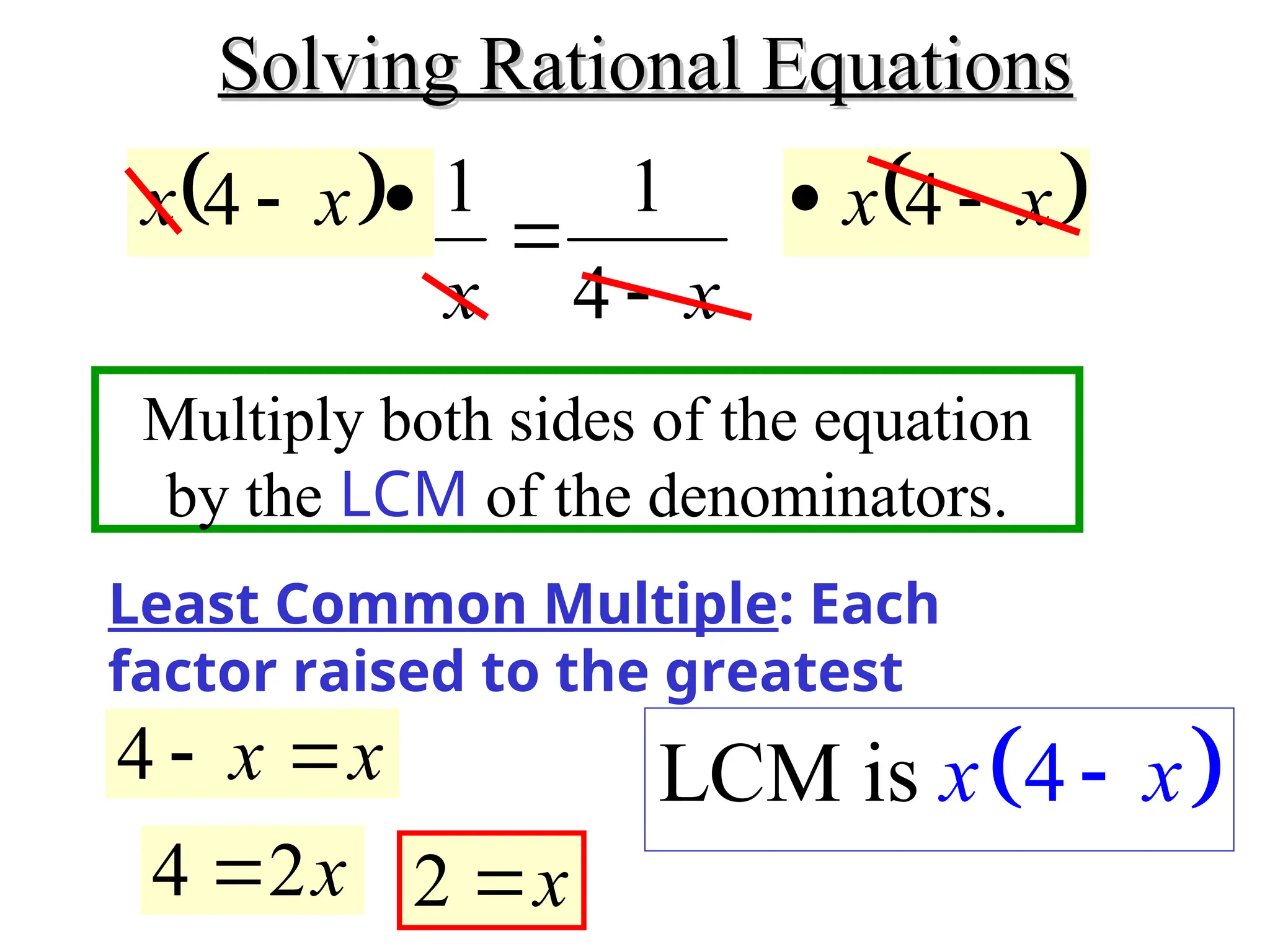 Solving Fractional Equations Quadraticppt