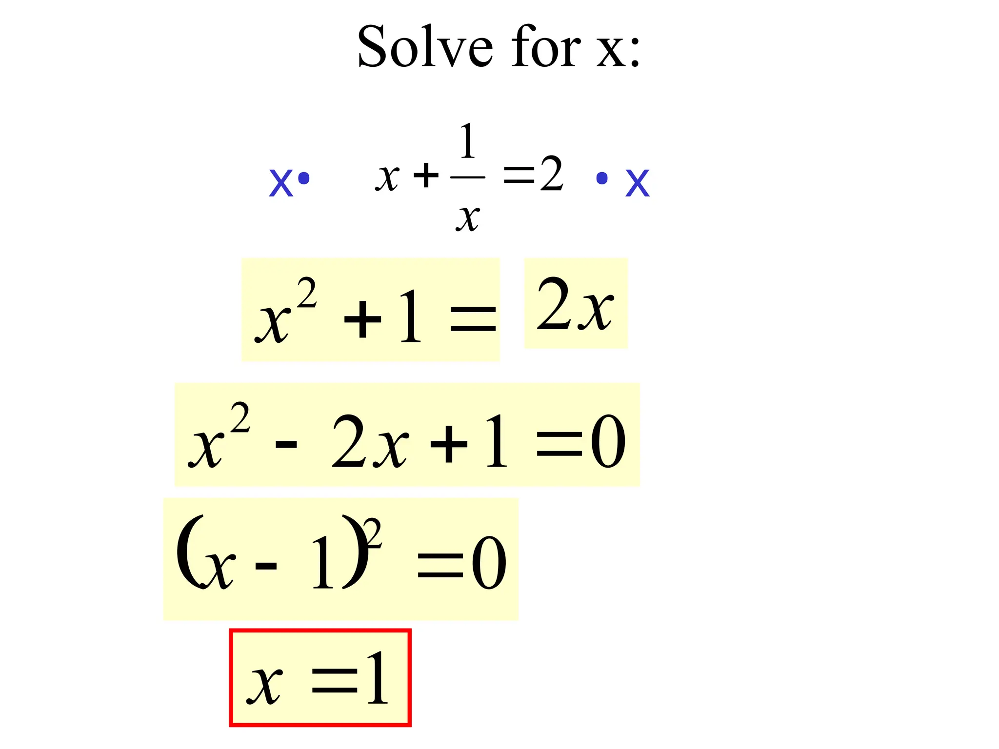 Solving Fractional Equations Quadraticppt