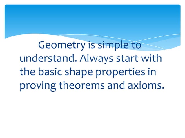 Solving geometry related problems | PPTX | Physics | Science
