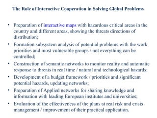 Solving global problems and communications | PPT