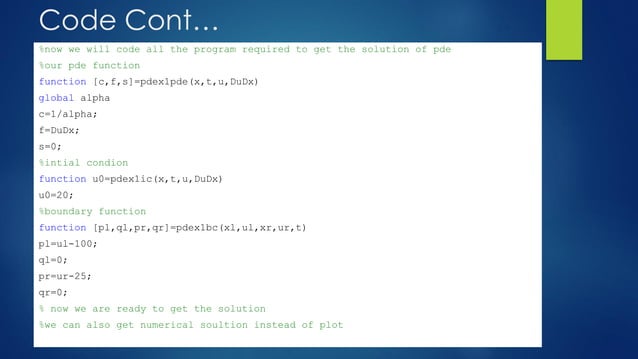 Solving heat conduction equation (parabolic pde) | PDF | Physics | Science