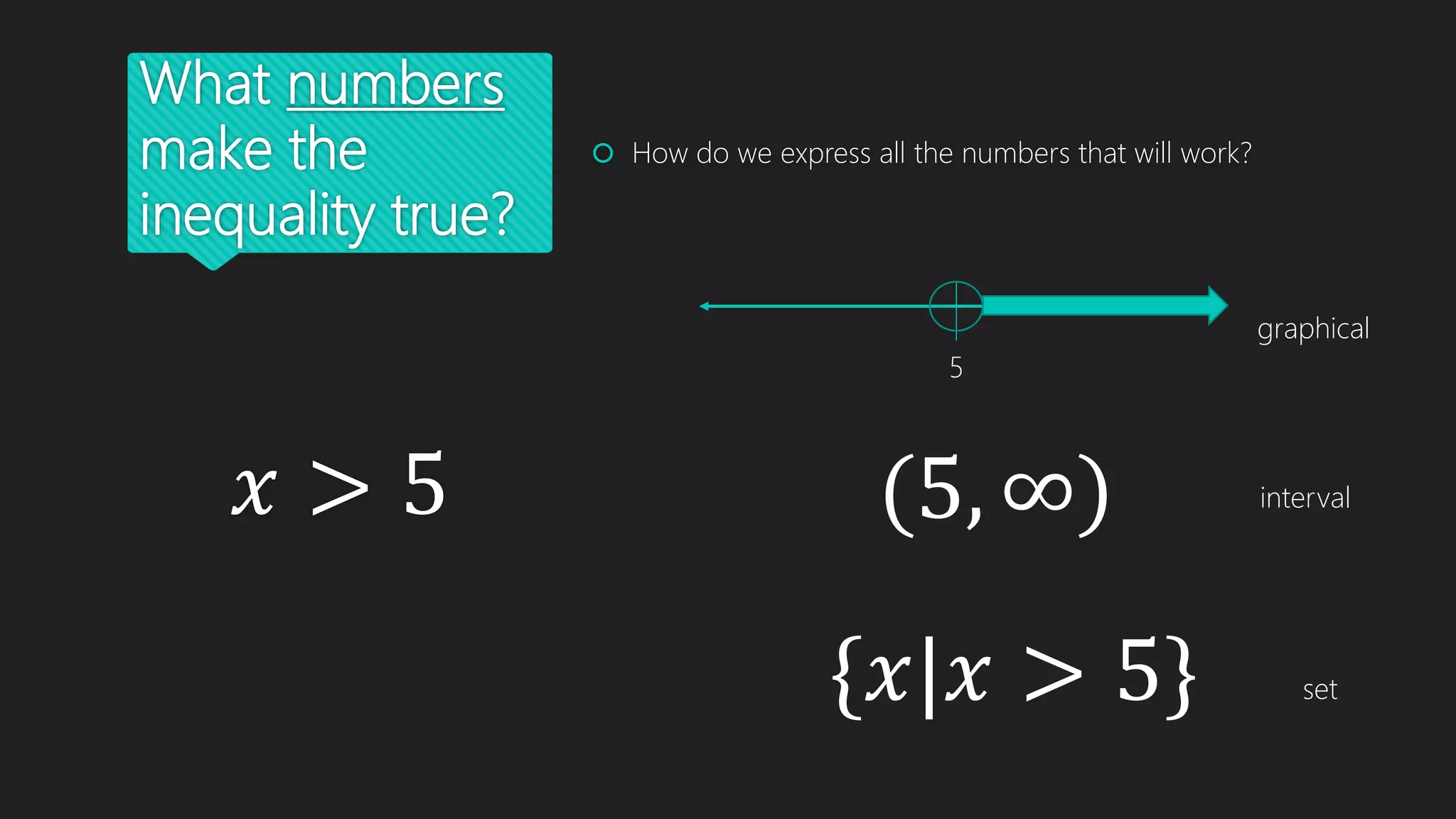Solving inequalities | PPTX