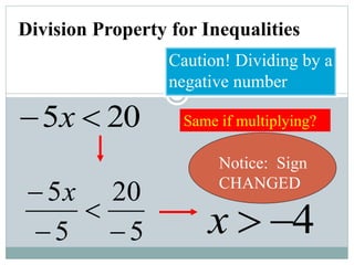 Solving Inequalities.ppt