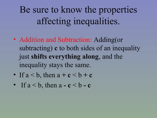 Solving Inequalities Using Proper functions .ppt