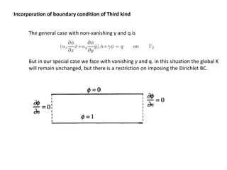 Solving Laplace differential equation using finite element method | PPT