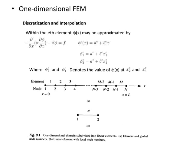 Solving Laplace differential equation using finite element method | PPT