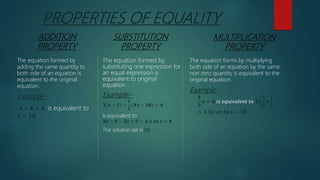 Solving linear equation | PPTX | Stocks and Bonds | Personal Investing