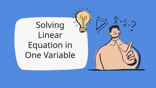 solving linear equation in one variable CO.pptx