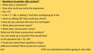 Don't FAL out; Techno IN! Solving linear equations | PPT