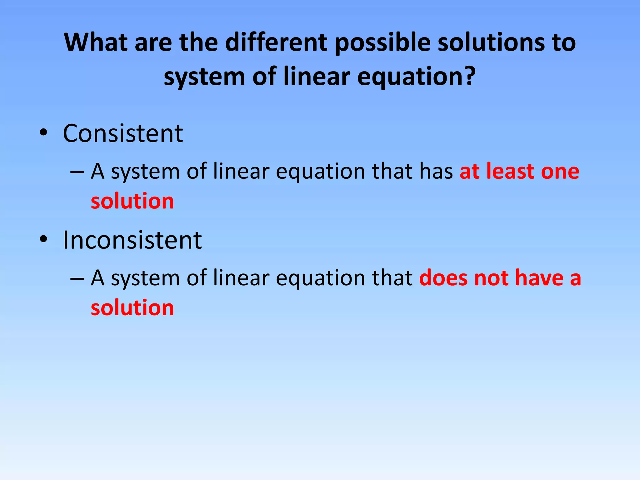 Solving linear equations by graphing | PPTX