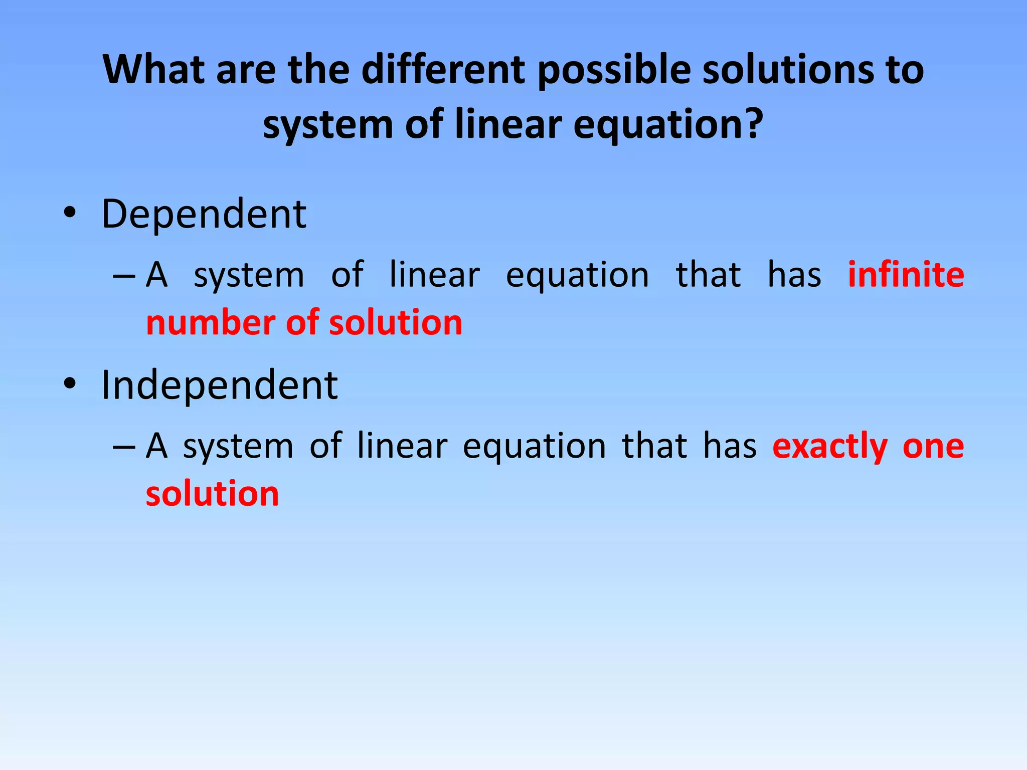Solving linear equations by graphing | PPTX