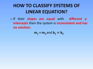 Solving linear equations by graphing | PPTX