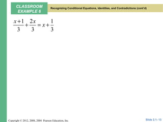 Solving Linear Equations with Notes | PPT