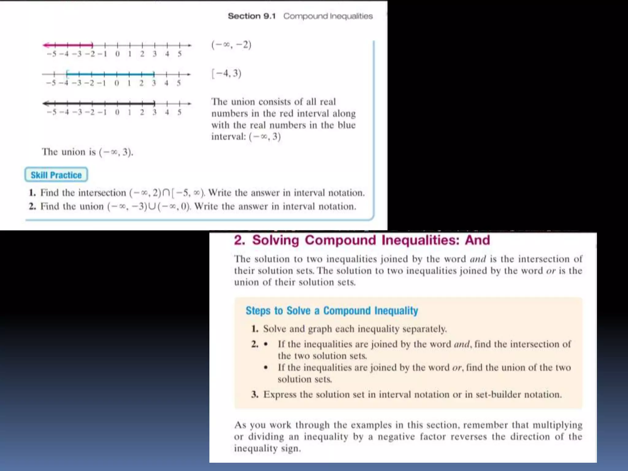 Solving linear inequalities in one variable | PPTX