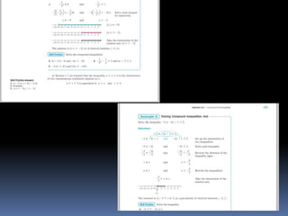 Solving linear inequalities in one variable | PPTX