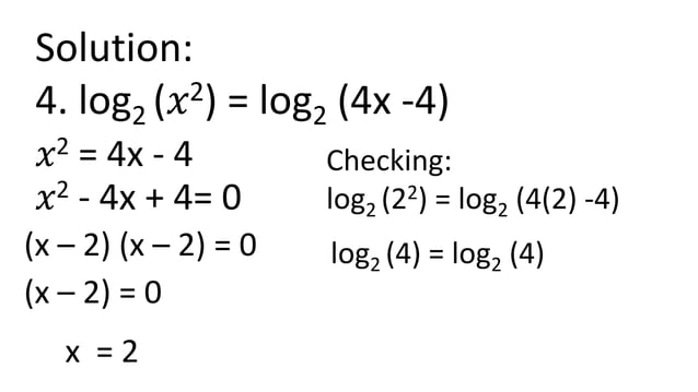 SOLVING LOGARITHMIC EQUATION.pptx