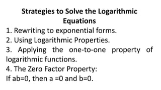 SOLVING LOGARITHMIC EQUATION.pptx