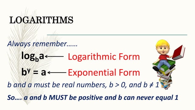Solving logarithmic equations and inequalities | PPTX | Physics | Science