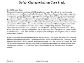 Solving Manufacturing Problems | PPTX