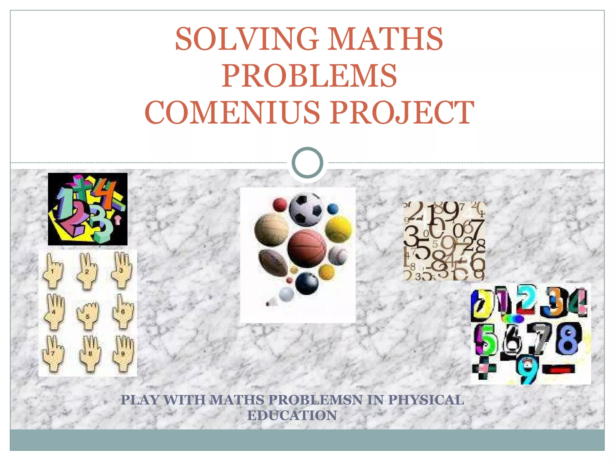 Solving maths problems[1] 2º ciclo | PPT