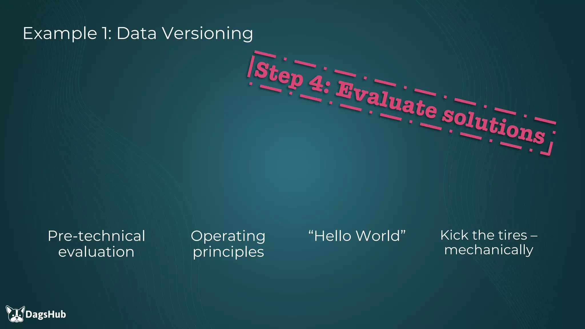 SOLVING MLOPS FROM FIRST PRINCIPLES, DEAN PLEBAN, DagsHub | PPT