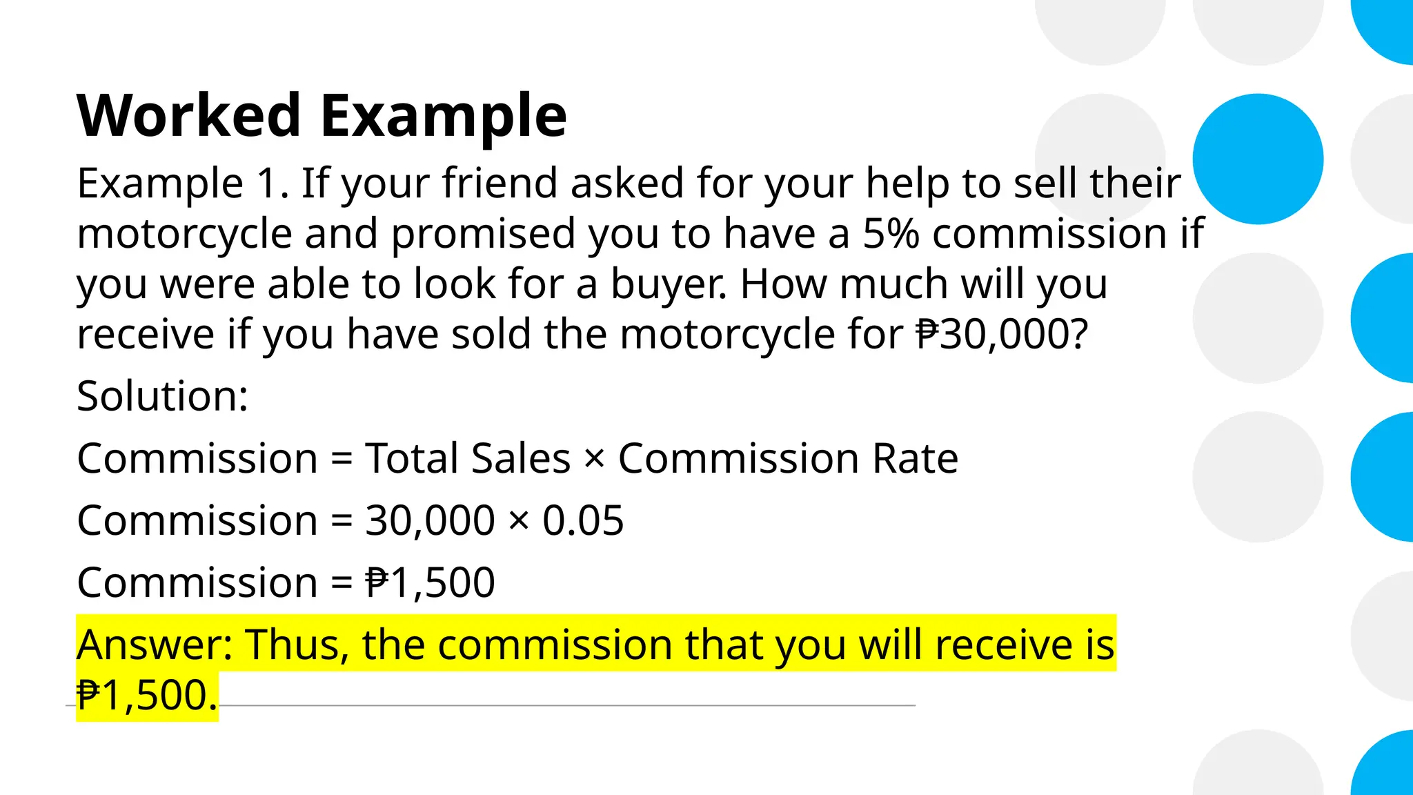 Solving Money Problems involving Percentages.pptx