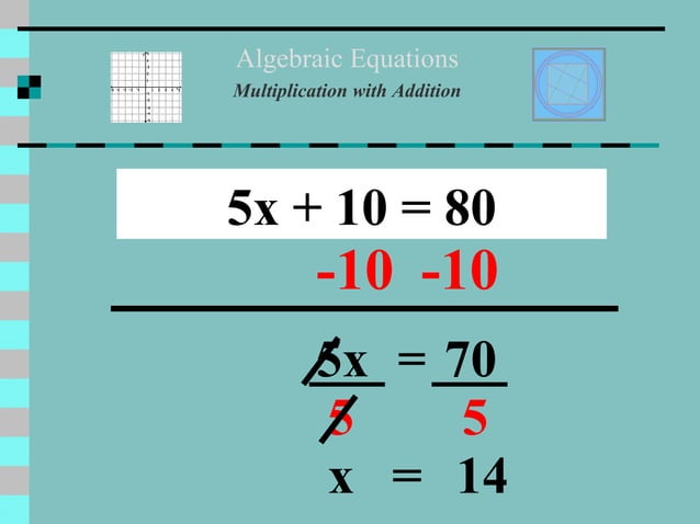 Solving Multi Step Equations | PPT