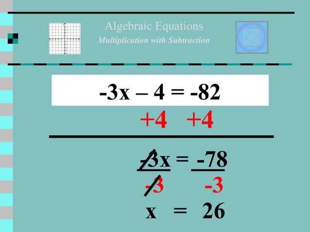 Solving Multi Step Equations | PPT
