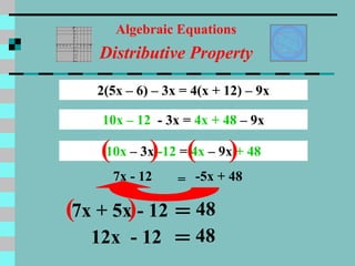 Solving multi step equations | PPTX