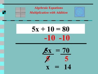 Solving multi step equations | PPTX