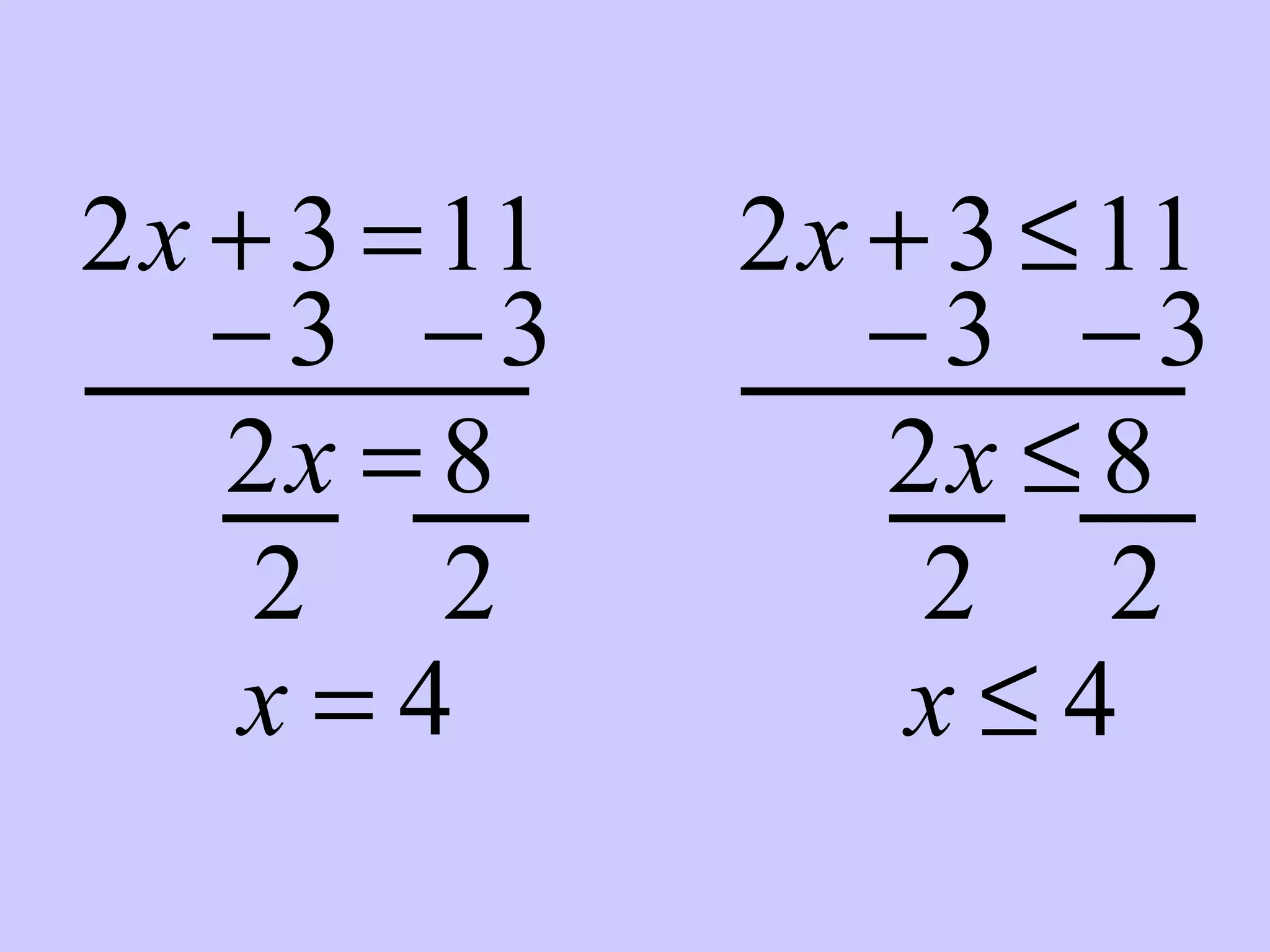 Solving multi step inequalities | PPT