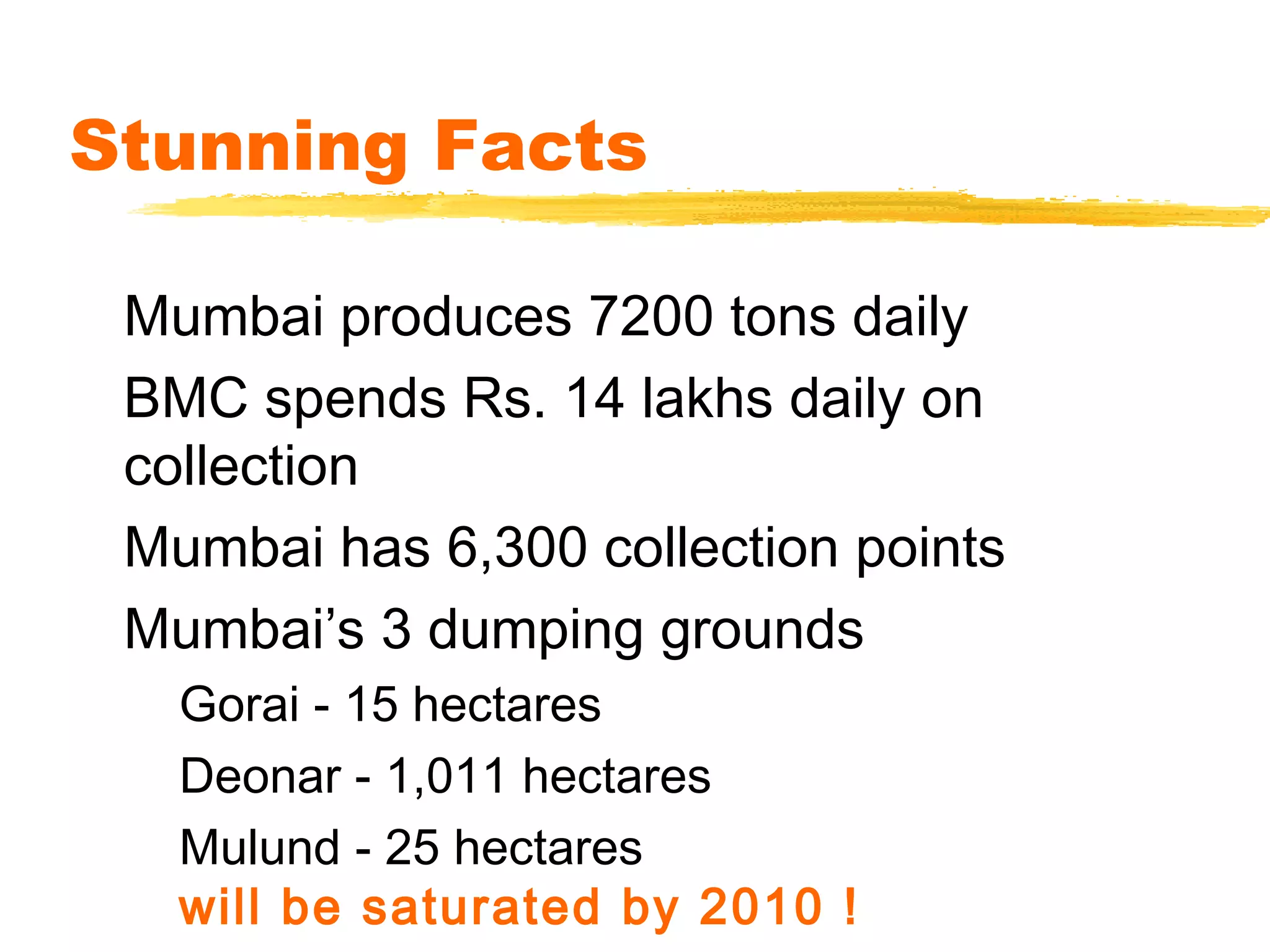 Solving mumbai's garbage problem | PPT