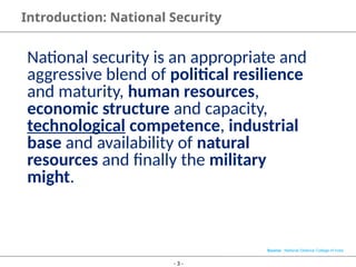 Solving National Security challenges with Information Technology By ...